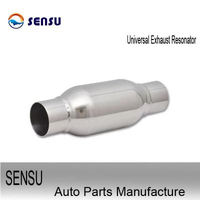 China 2.5inches Inlet/Outlet Universal Exhaust Resonator Bottle Style for sale