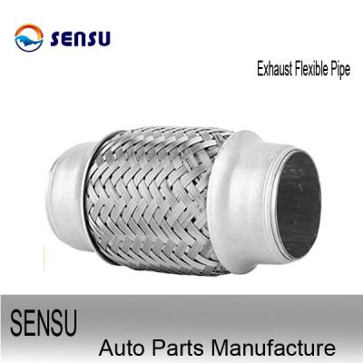 China Single Double Layer Stainless Steel Exhaust Flex Pipe 45×100mm Wear Resistance for sale