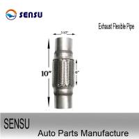China Stainless Steel Flexible Exhaust Pipe 45x102x202mm Universal Flex Joint IATF16949 for sale