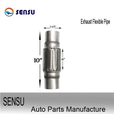 China Stainless Steel Flexible Exhaust Pipe 45x102x202mm Universal Flex Joint IATF16949 for sale