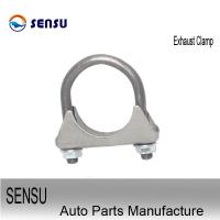 China IATF 16949 4 Inch Stainless Steel Exhaust Clamp U Bolt Muffler Clamp 102.4mm ID for sale