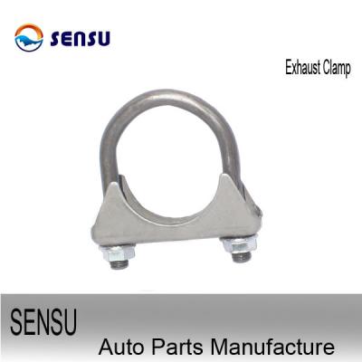 China IATF 16949 4 Inch Stainless Steel Exhaust Clamp U Bolt Muffler Clamp 102.4mm ID for sale