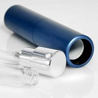 China Twist up Travel 8ml Portable Fine Mist Refillable Mini Aluminum Perfume Atomizer With Logo Printing for sale
