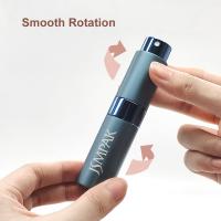 China Wholesale Premium Quality 5ml 8ml 10ml 30ml Small Empty Refillable Glass Travel Pocket Perfume Bottle With Sprayer for sale