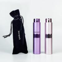 China Wholesale 8ml 10ml 15ml 20ml Empty Round Aluminum Mini Portable Travel Twist up Perfume Atomizer for sale