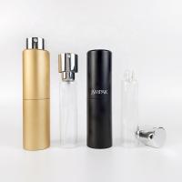 China Rotating Empty Fragrance Packaging Travel Mouth Breath Spray Bottle 8ml 10ml Perfume Atomizer with Gift Box for sale