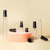 China 2ml 3ml 5ml 8ml 10ml Mini Black Empty Glass Vial Perfume Spray Samples Bottles With Logo for sale