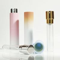 China 8ml Empty Refillable Premium Small 20ml 10ml Twist up Plastic Spray Pump Perfume Atomizer Bottles for sale