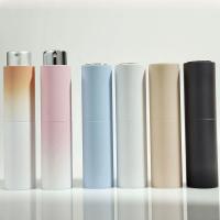 China 8ml Empty Refillable Premium Small 20ml 10ml Twist up Plastic Spray Pump Perfume Atomizer Bottles for sale