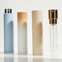 China 8ml Empty Refillable Premium Small 20ml 10ml Twist up Plastic Spray Pump Perfume Atomizer Bottles for sale