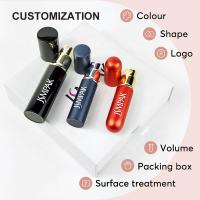 China 5ml 8ml Portable Travel Fragrance Mist Spray Bottle Plastic 10ml Magnetic Perfume Atomizer for sale