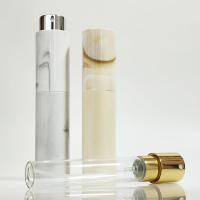 China 8ml 10ml 20ml Empty Refillable Travel Private Label Marble Plastic Packaging for Perfumes Atomizer for sale