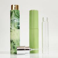 China 8ml 10ml 20ml Empty Refillable Travel Private Label Marble Plastic Packaging for Perfumes Atomizer for sale
