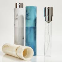 China 8ml 10ml 20ml Empty Refillable Travel Private Label Marble Plastic Packaging for Perfumes Atomizer for sale