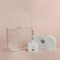 China Portable 38ml 45ml 50ml Credit Card square Plastic Perfume Atomiser Fresh Breath Mouth Spray Bottle for sale