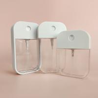China Portable 38ml 45ml 50ml Credit Card square Plastic Perfume Atomiser Fresh Breath Mouth Spray Bottle for sale