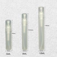 China 5ml 8ml 10ml Pen Eco Friendly New Model Pump Mini Custom Cosmetic Plastic Spray Bottle for sale