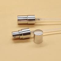China 12/415 13/415 18/415 20/415 Aluminum Screw Silver Black Perfume Mist Spray Pump With Cap for sale