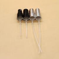 China 12/415 13/415 18/415 20/415 Aluminum Screw Silver Black Perfume Mist Spray Pump With Cap for sale