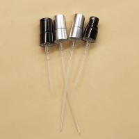 China 12/415 13/415 18/415 20/415 Aluminum Screw Silver Black Perfume Mist Spray Pump With Cap for sale