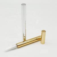 China 2ML Twist Cosmetic Container Cuticle Nail Oil Empty Aluminium Twist up Lip Gloss Pen Packaging for sale