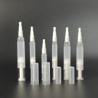 China 2ml 2.5ml 4ml 6ml Plastic Empty Custom Logo Nail Cuticle Oil Packaging Twist Pen With Brush Applicator for sale