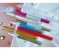 China 2ml 2.5ml 4ml 6ml Plastic Empty Custom Logo Nail Cuticle Oil Packaging Twist Pen With Brush Applicator for sale