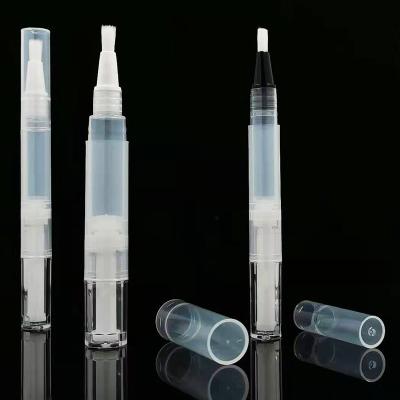 China 2ml 4ml Hot Sale Empty Wrinkle Remover Teeth Whitening Gel Lipgloss Twist Pen With Brush for sale