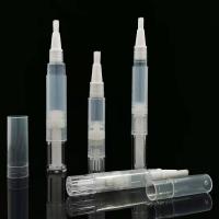 China 2ml 4ml Hot Sale Empty Wrinkle Remover Teeth Whitening Gel Lipgloss Twist Pen With Brush for sale