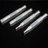 China 1ml 1.5ml Round  Plastic Empty Anti Fungus Treatment Twist up Nail Cuticle Oil Pen Packaging for sale