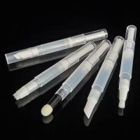 China 1ml 1.5ml Round  Plastic Empty Anti Fungus Treatment Twist up Nail Cuticle Oil Pen Packaging for sale