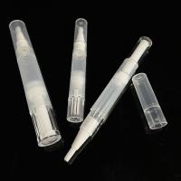 China 1ml 1.5ml Round  Plastic Empty Anti Fungus Treatment Twist up Nail Cuticle Oil Pen Packaging for sale
