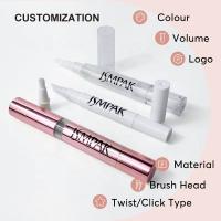 China 1ml, 1.5ml Plastic High Quality Round Empty Lip Gloss Container Teeth Whitening Cosmetic Pen for Sale for sale