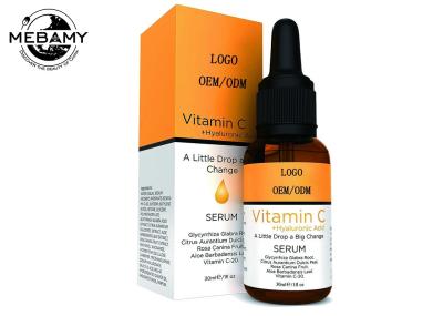 China Organic Vitamin C Serum For Face With Hyaluronic Acid  Eliminate Those Fine Lines & Dark Spots for sale
