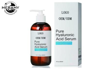 China ODM Pure Hyaluronic Acid Serum Anti Aging And Wrinkle Formula Plump Hydrate And  Moisturize Skin for sale
