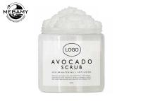 China Vitamin C Avocado Brightening Gentle Body Scrub Sterolin Contain Revitalizing Skin for sale