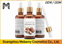 China Hair Care Pure Essential Oils , Unrefined Moroccan Argan Oil Heal Dry Scalps for sale