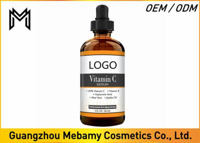China Anti Aging Organic Face Serum , Natural Ingredients 20% Vitamin C Serum For Skin for sale