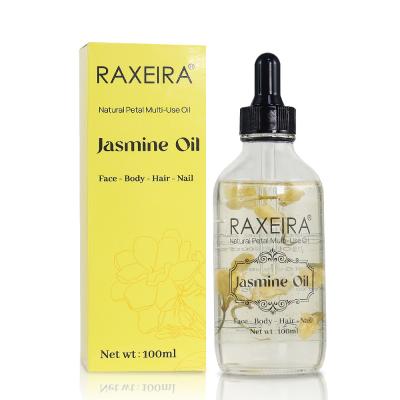 China Organic Jasmine Skin Care Massage Oil Customized Logo for sale