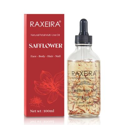 China GMP Natural Safflower Massage Essential Oil For Face Body Hair Nail for sale