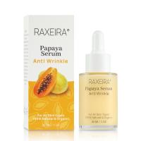 China Liquid Papaya Organic Face Serum With Hyaluronic Acid Anti Wrinkle for sale