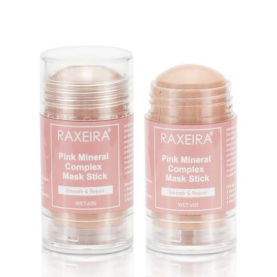 China Pink Clay Mud Mask Stick Cleaning Skin Face Mask For All Skin Types for sale