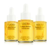 China Organic Fruit Face Care Whitening Anti-Wrinkle Papaya Serum For Female for sale