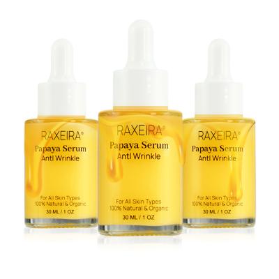 China Organic Fruit Face Care Whitening Anti-Wrinkle Papaya Serum For Female for sale