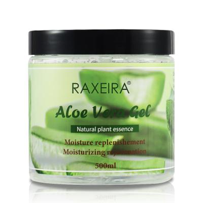 China Private Label 100% Natural Organic Moisturizing, Whitening And Brightening Aloe Vera Gel 500ml for sale