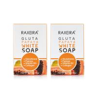 China OEM Glutathione Papaya White Organic Handmade Soap Skin Brightening Dark Spots Removal for sale