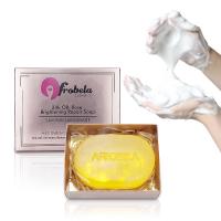 China Private Label 24k Gold Rose Soap Skin Care Whitening Bar Soap for sale