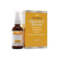 China OEM Private Label Vitamin C Serum For Face Skin Whitening Advance  Anti Aging Serum for sale