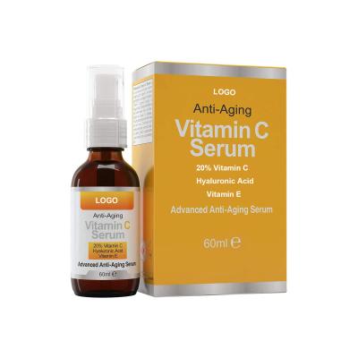 China OEM Private Label Vitamin C Serum For Face Skin Whitening Advance  Anti Aging Serum for sale
