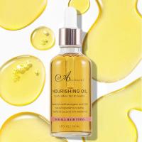 China Private Label Natural Jojoba Seed Castor Seed Ginger Root Avocado Oil Massa Moisturizing Nourishing Hair Oil for sale